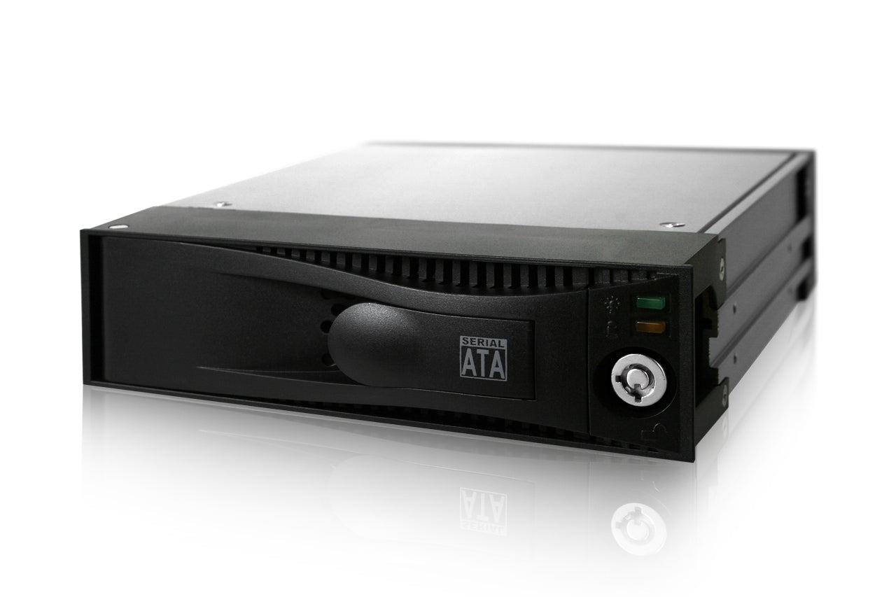 Icy Dock MB877SK-B Hot-Swappable Removable SATA II Hard Drive Kit ...