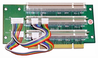RC-2U3PCI 3 x 32Bit PCI Slot Riser Card with Two Ribbon Connectors ...